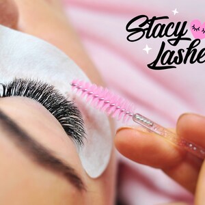 Beauty Lash Logo: Logo Bundle Design, Editable Logo, Lash Business Logo ...