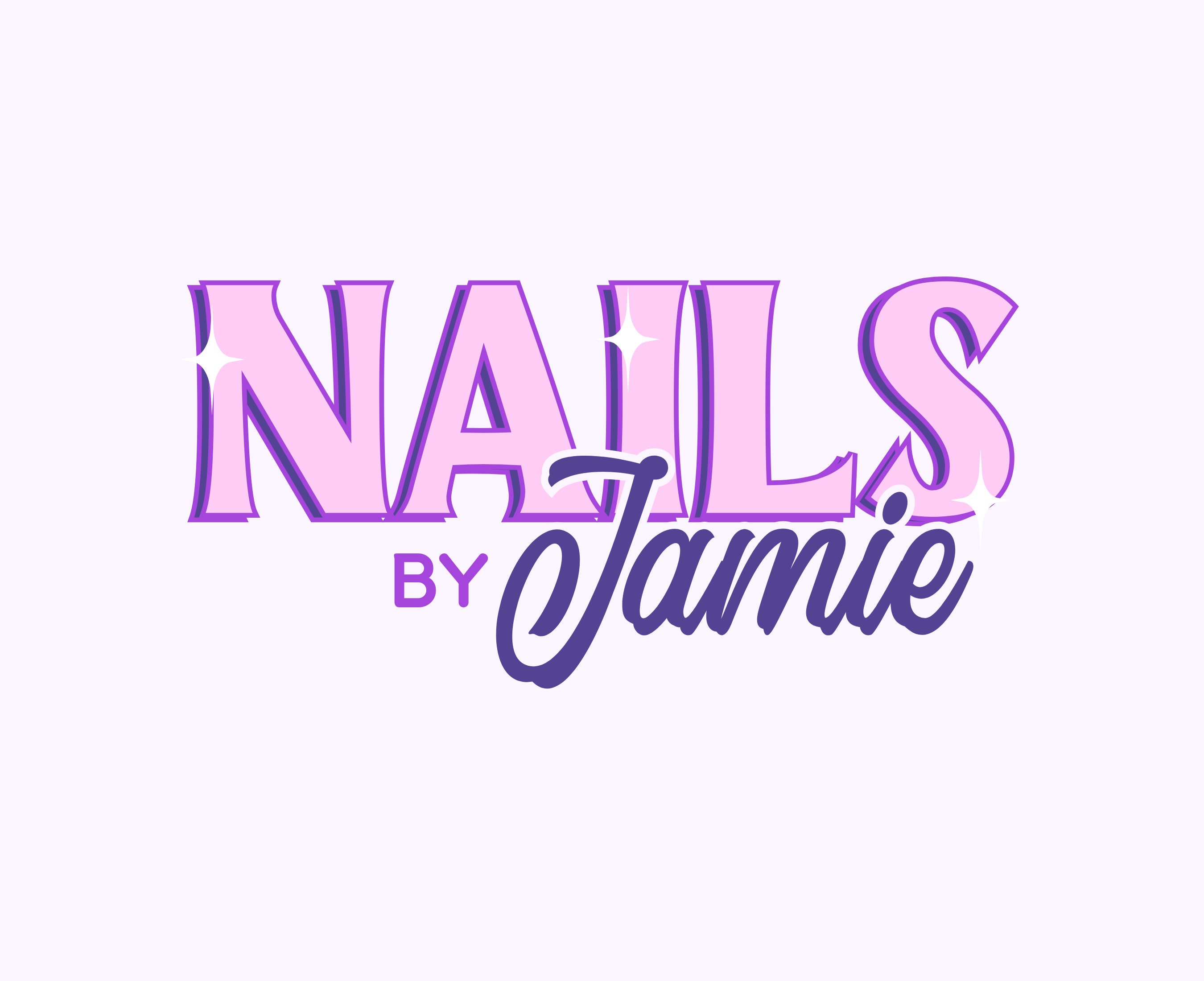 Editable Logo: Beauty Logo, Nail Branding Kit, Logo Suite, Pink Logo ...