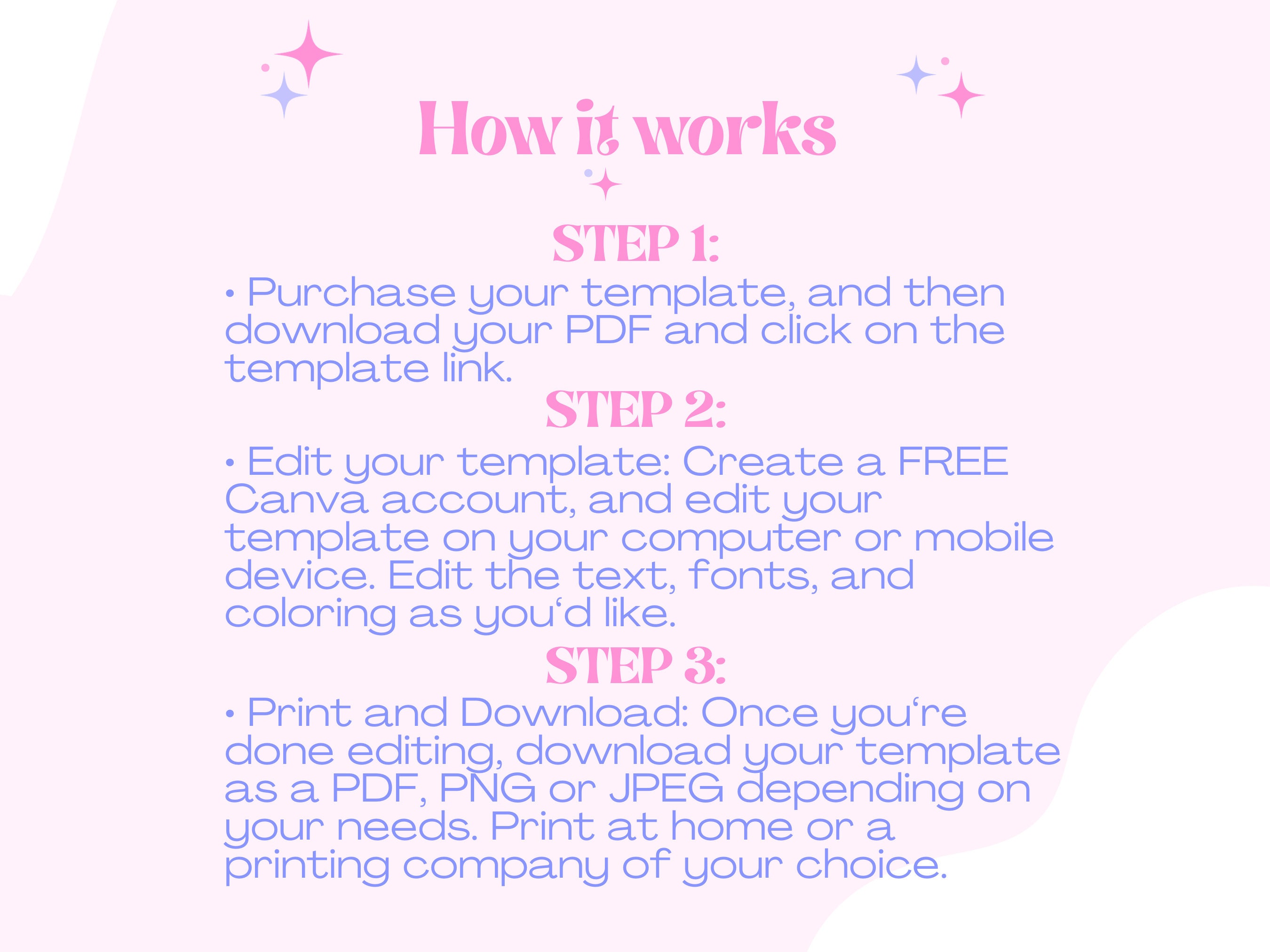 Editable Logo: Psychic Logo, Logo Bundle, Purple Logo, Logo With Stars ...