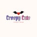 Editable Logo: Creepy Branding, Playful Logo, Spooky Logo, DIY Canva ...