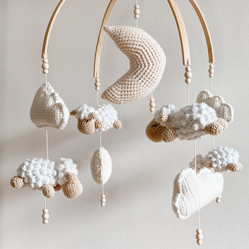 Crochet Baby Mobile - Etsy