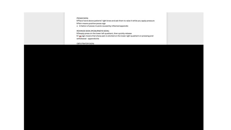 Abdominal Exam Diagnosis Cheat Sheet - Etsy