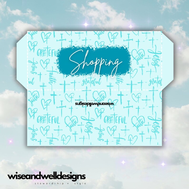 Set of 12 Cash Envelopes, A6 Printable Envelope, Cash Stuffing, Budget ...