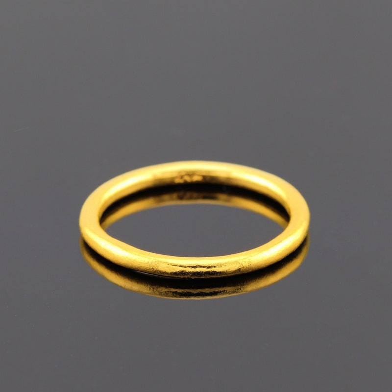 24k Gold Ring - Etsy