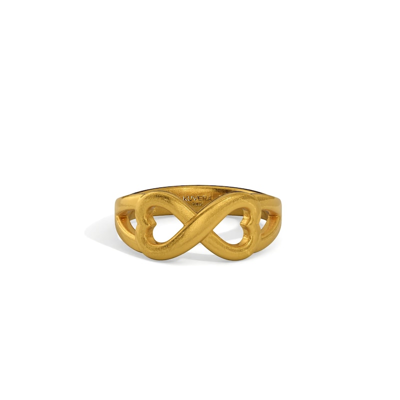 Gold Infinity Ring - Etsy