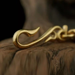 24k Solid Gold Chain. Heavy Gold Anchor Link Chain. Pure Gold Large ...
