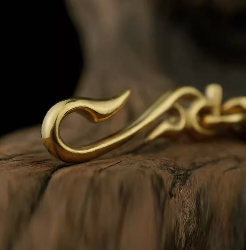 24k Solid Gold Chain. Heavy Gold Anchor Link Chain. Pure Gold Large ...