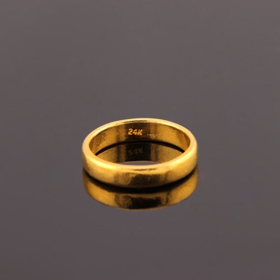 24k gold ring womens store