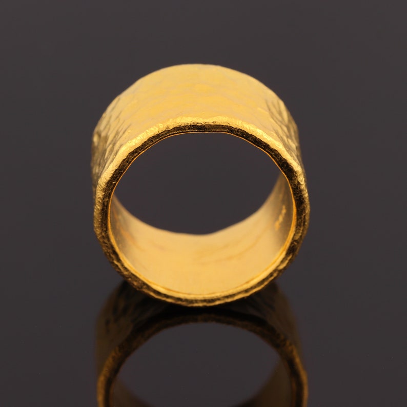 1 Troy Ounce 24k Gold Band Ring. 13mm Solid Yellow 9999 Gold Wedding ...