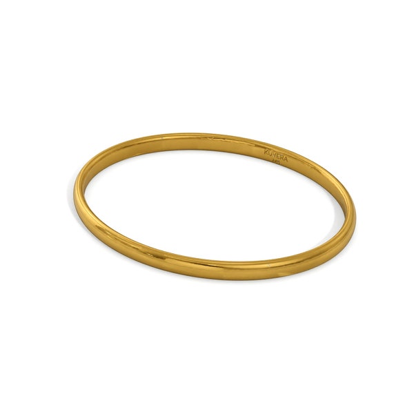 24k Gold Bangle Mens - Etsy