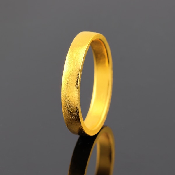 24k Gold Ring - Etsy