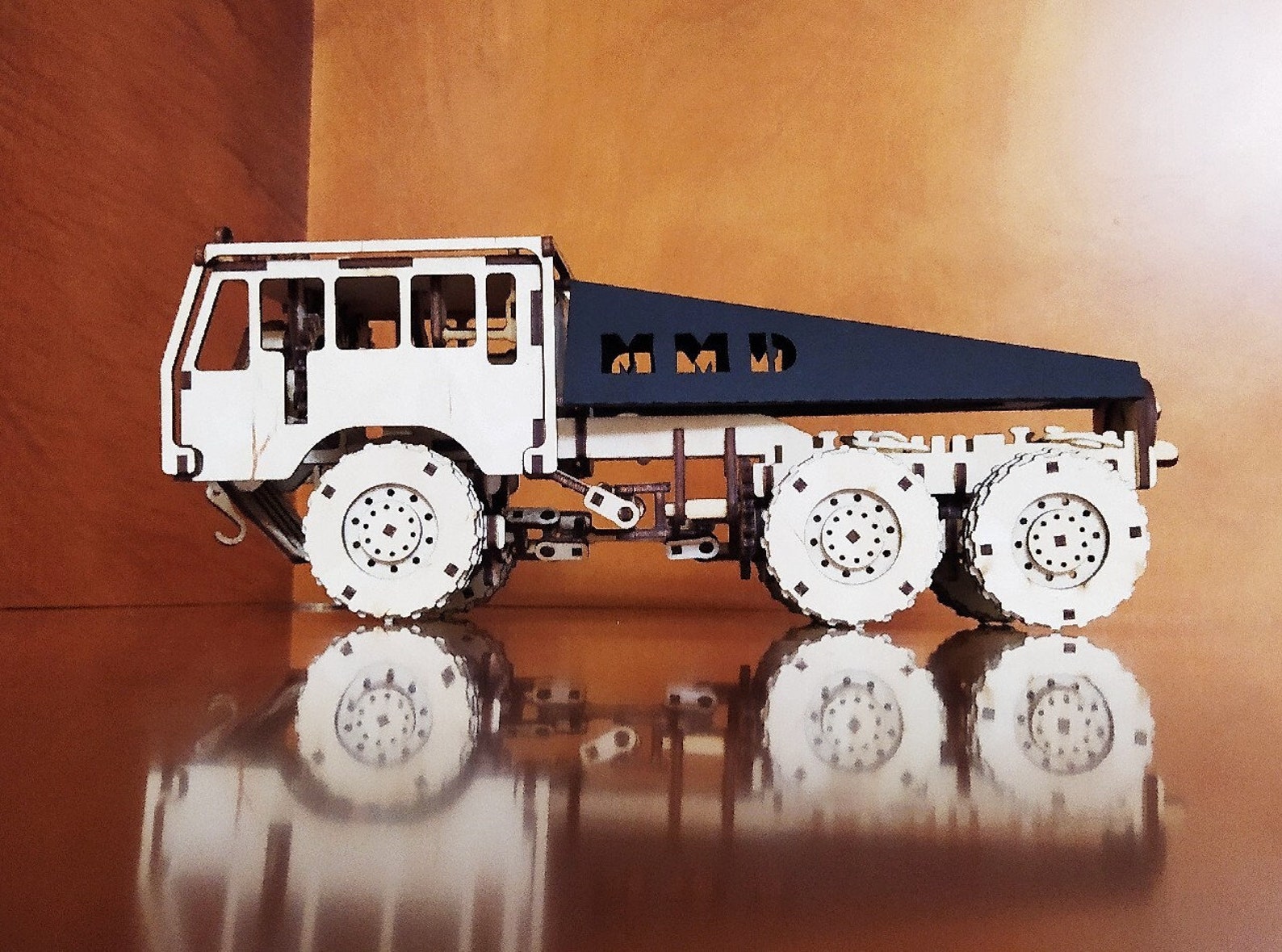 6x6 Truck Plywood Laser Cut Mechanical Model DIGITAL DOWNLOAD - Etsy