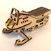 Snowmobile Real Suspension & Tray, 1/30 Scale, Laser Cut 3mm Plywood ...