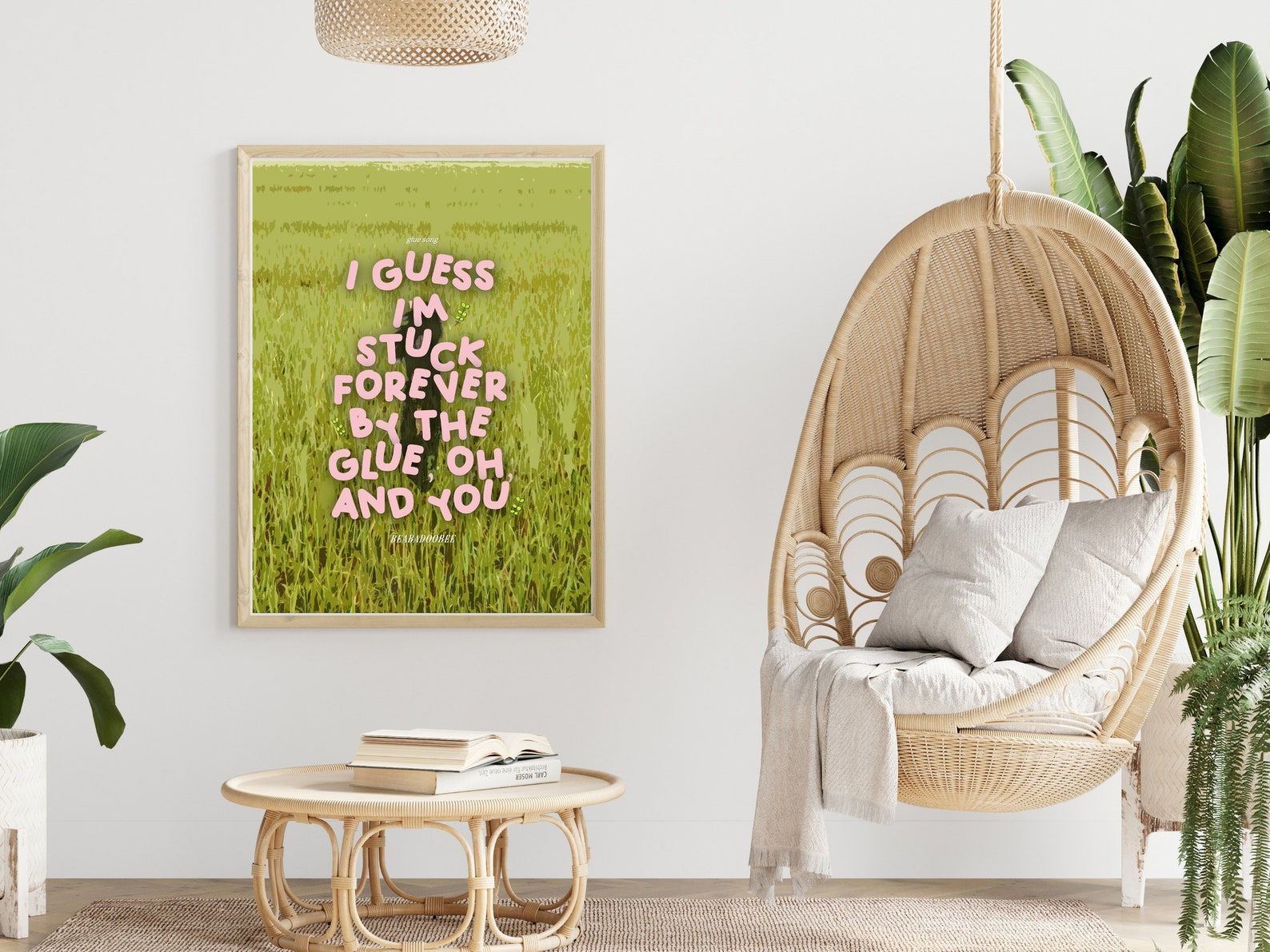 Beabadoobee Poster Glue Song Beabadoobee Merch Music Posters Spotify ...