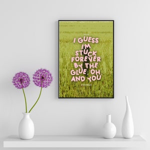 Beabadoobee Poster Glue Song Beabadoobee Merch Music Posters Spotify ...