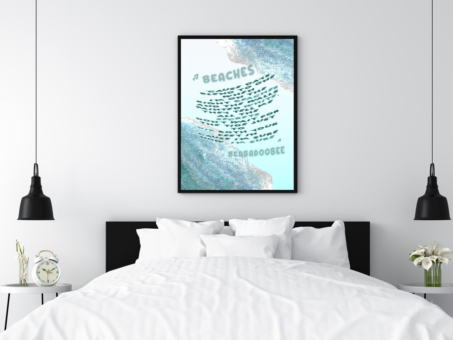 Beabadoobee Poster Beaches Beabadoobee Merch Music Posters Spotify Song ...