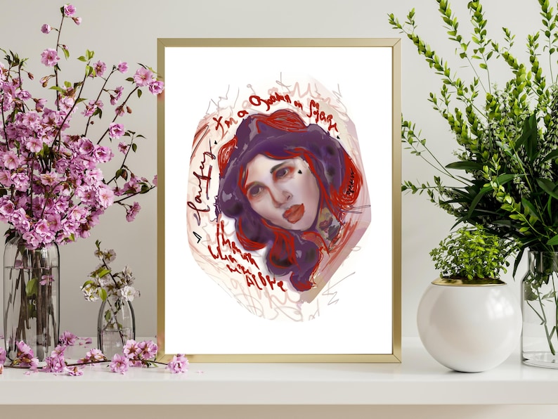 Laufey Goddess Song Lyric Poster (digital Download) – Jazz Lover Room ...