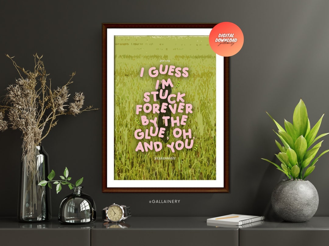 Beabadoobee Poster Glue Song Beabadoobee Merch Music Posters Spotify ...