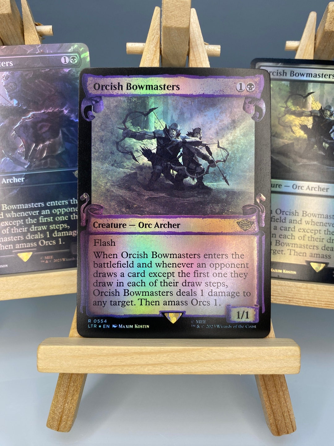Orcish Bowmaster 554 Lord of the Rings / MTG Proxy Card - Etsy