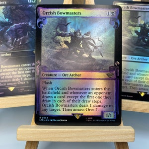 Orcish Bowmaster 554 Lord of the Rings / MTG Proxy Card - Etsy