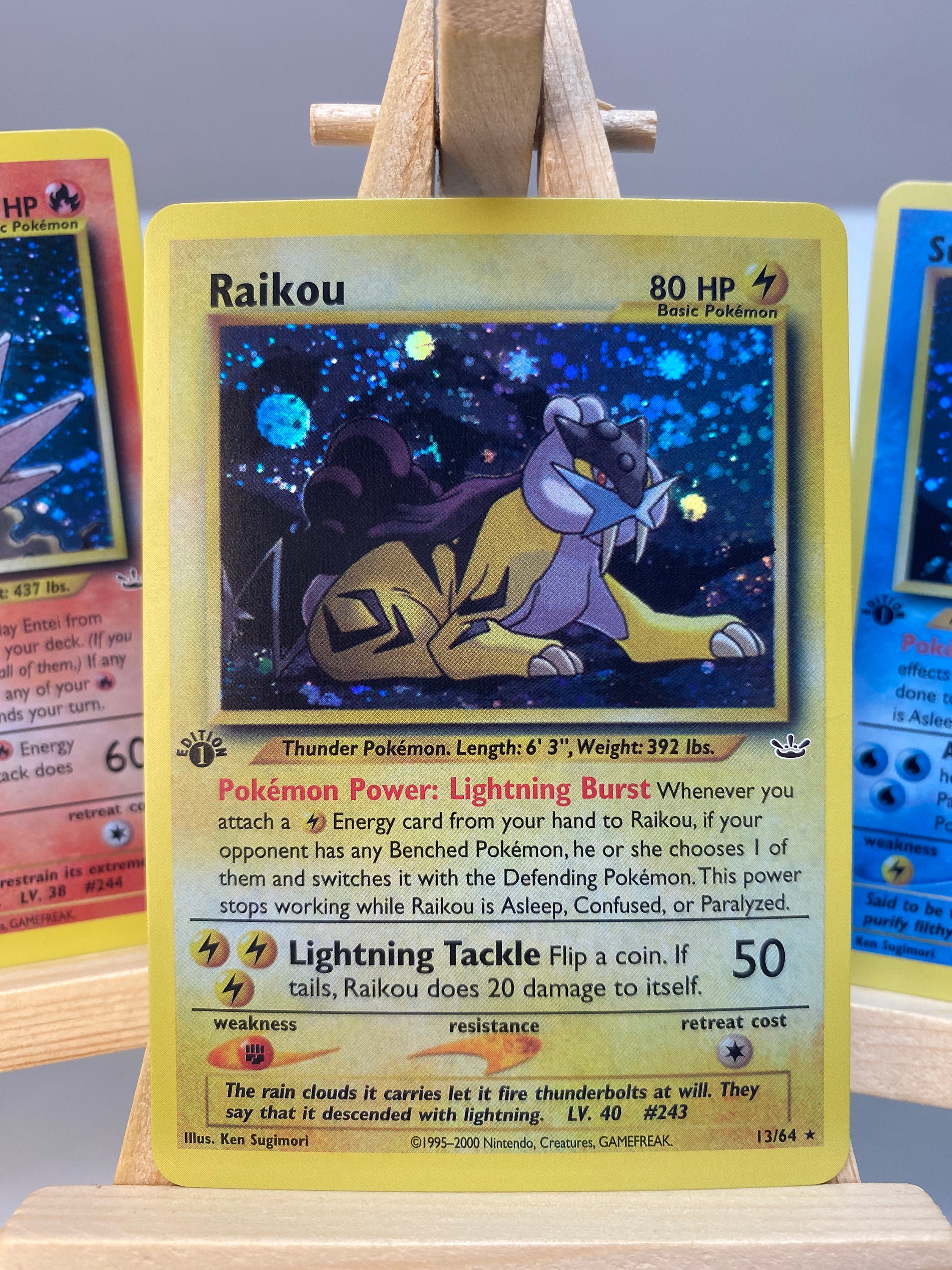 Raikou NR 13 Neo Revelation Pokemon Proxy Card - Etsy