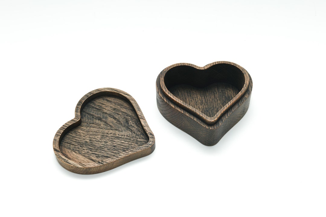 Handcrafted Wooden Heart Shaped Box - A Timeless Treasure and ...
