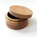 Round Wooden Box With Lid Perfect for Storing Jewelry, Keepsakes, and ...