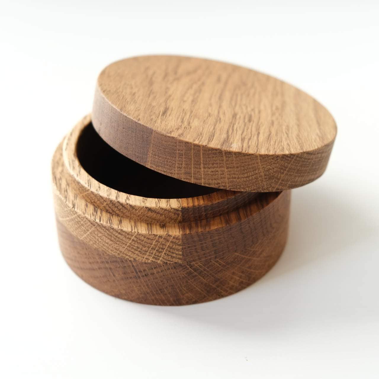 Round Wooden Box With Lid - Perfect for Storing Jewelry, Keepsakes, and ...