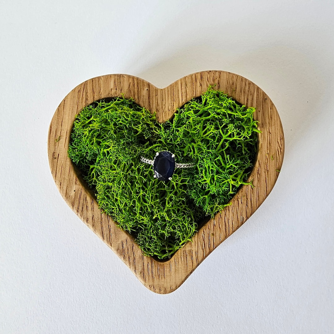 Custom Engagement Ring Box, Wedding Ring Box, Wedding Anniversary Gift ...