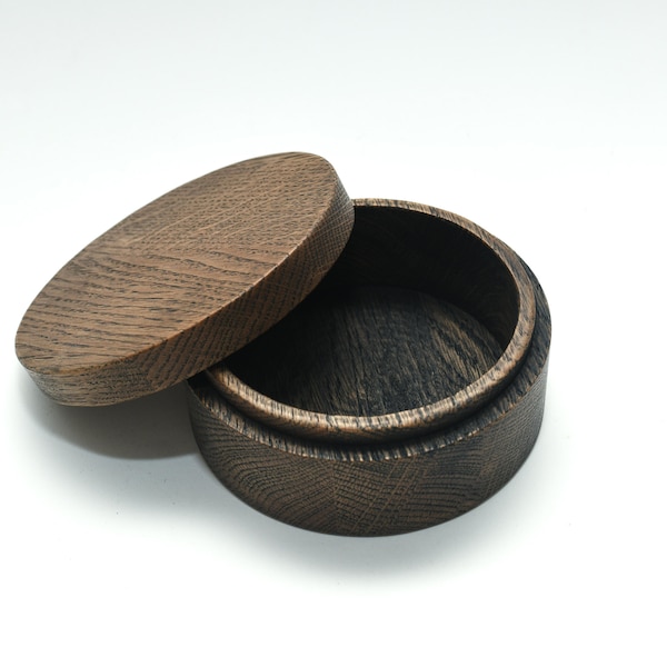 Round Wood Box - Etsy