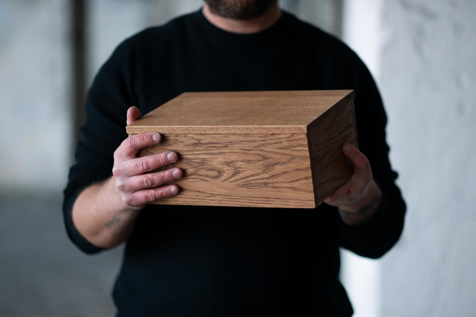 Premium Quality Wooden Box With Magnetic Lid - Elegant and Functional ...