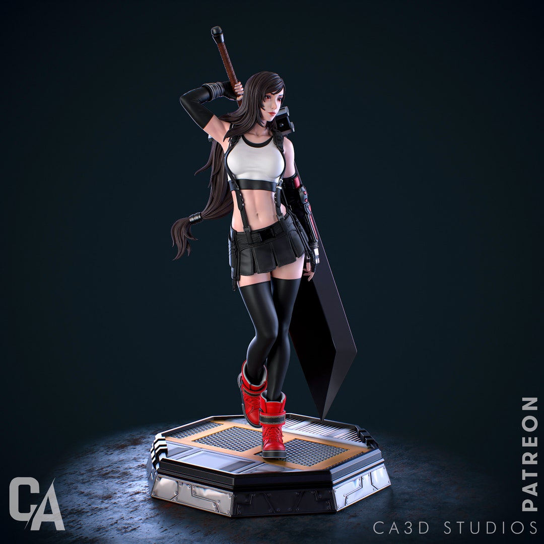Fan Art Figure - Video Game Girl - 1:12 Scale - 3D Printing - Etsy