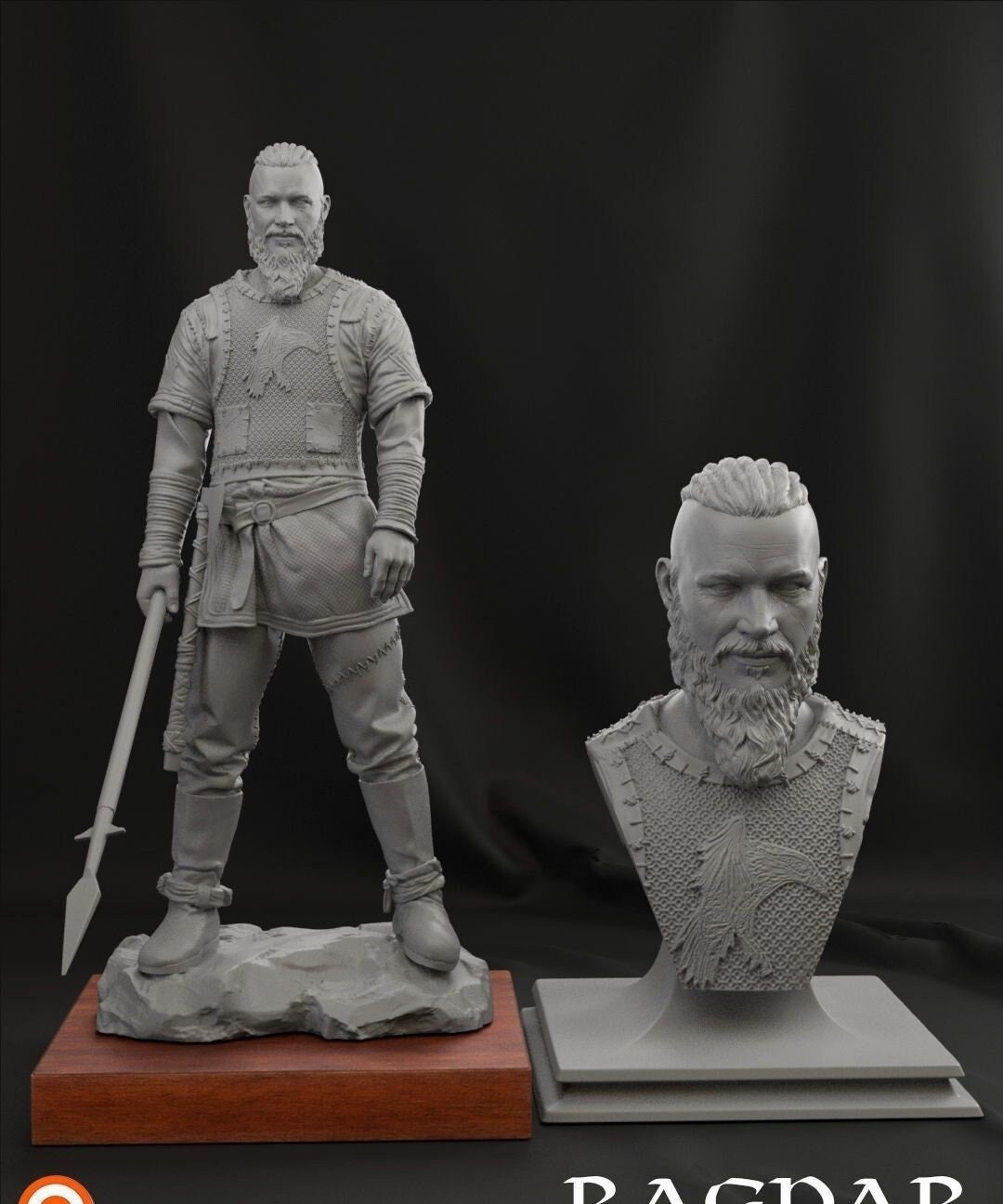Ragnar, Vikings Figure in Flexible Resin Exclusive Collection for Fans ...