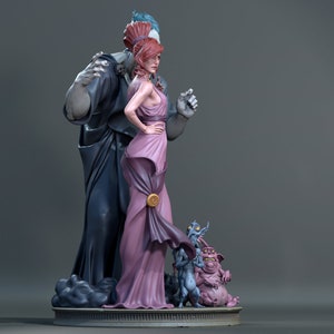 Figure Fan Art Hades & Megara Hercules Diorama 3D Print - Etsy