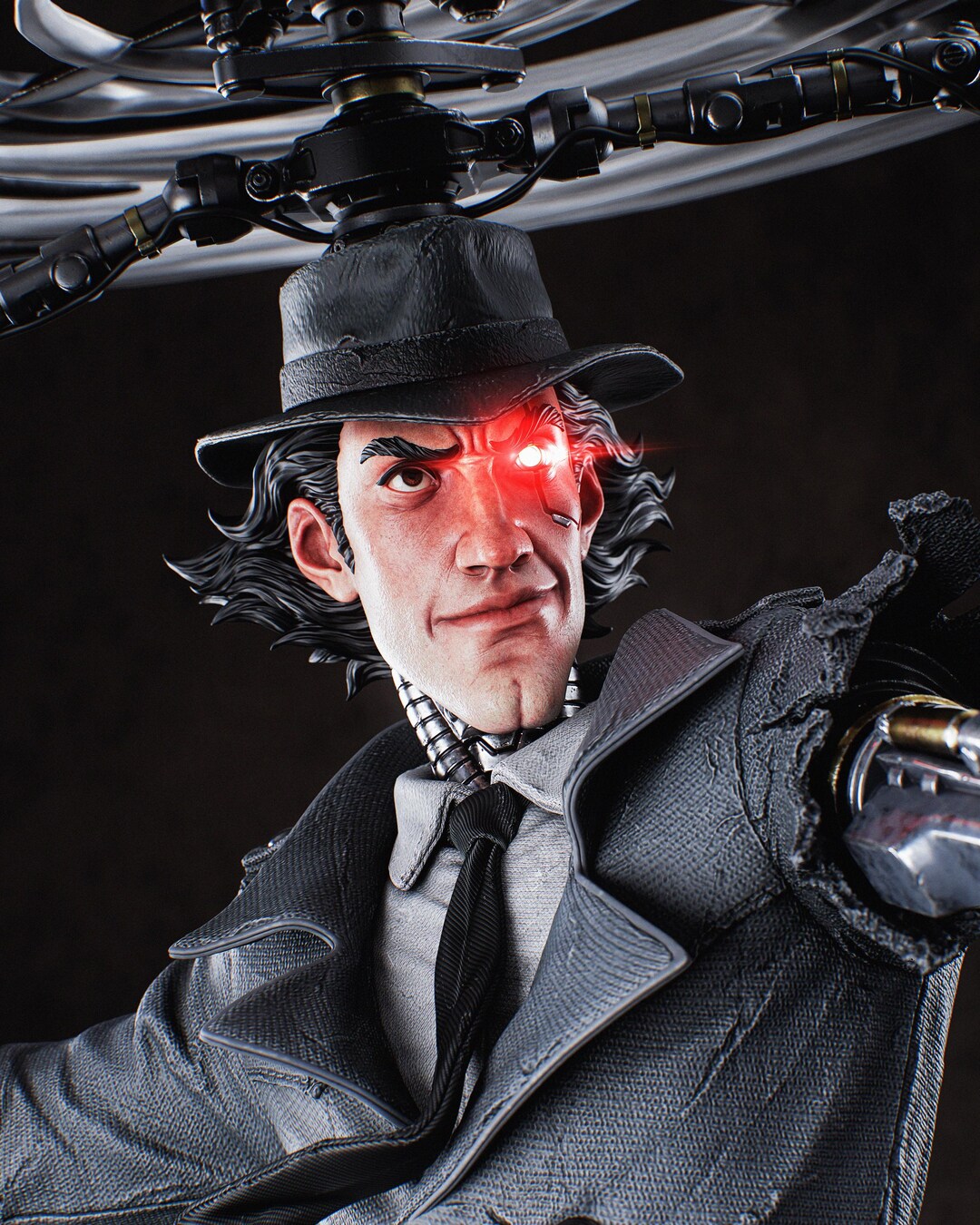 Inspector Gadget Fan Art Figure - Movies - 3D Printing - Etsy