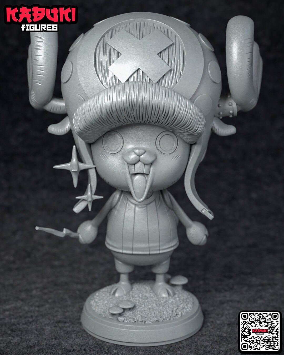 Figura fanart niño reno Figura chibi style 9 cm Sin pintar - Etsy España