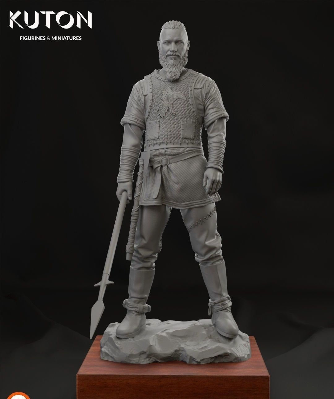 Ragnar Lothbrook. Vikings Fanart Figure 20 Cm - Etsy