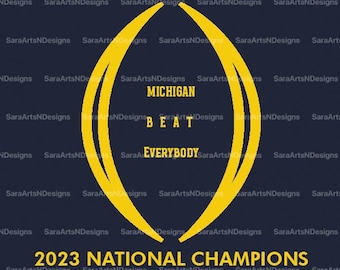 2024 Championship | Michigan Football Png | College Wolverine Png ...