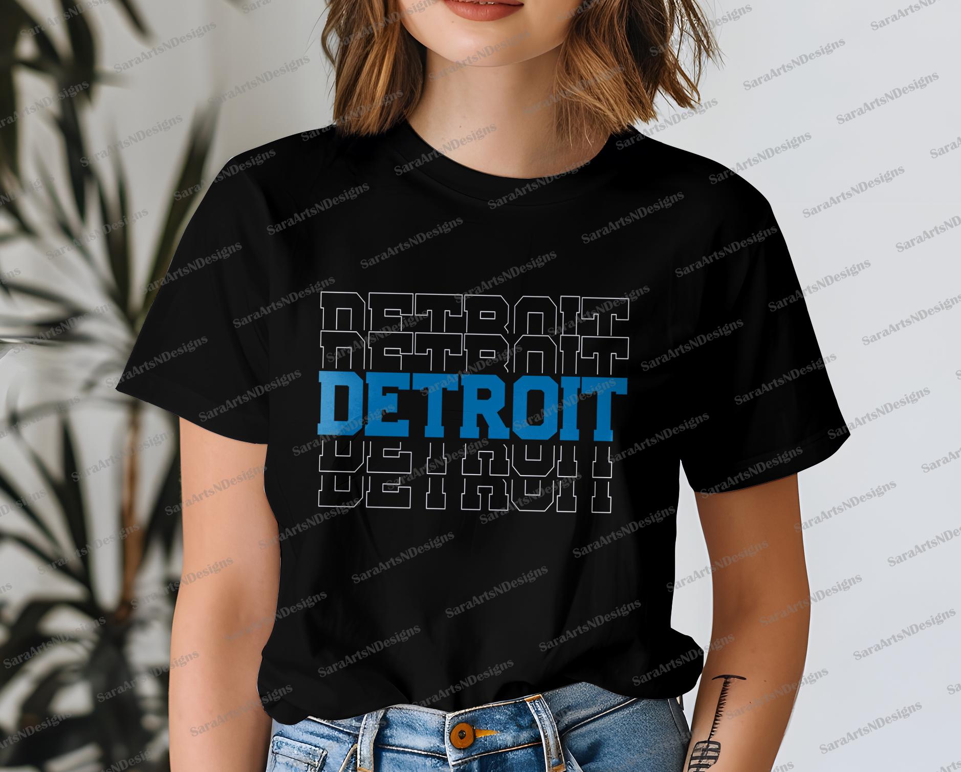 Detroit PNG SVG | City of Detroit PNG Svg | Football Baseball ...