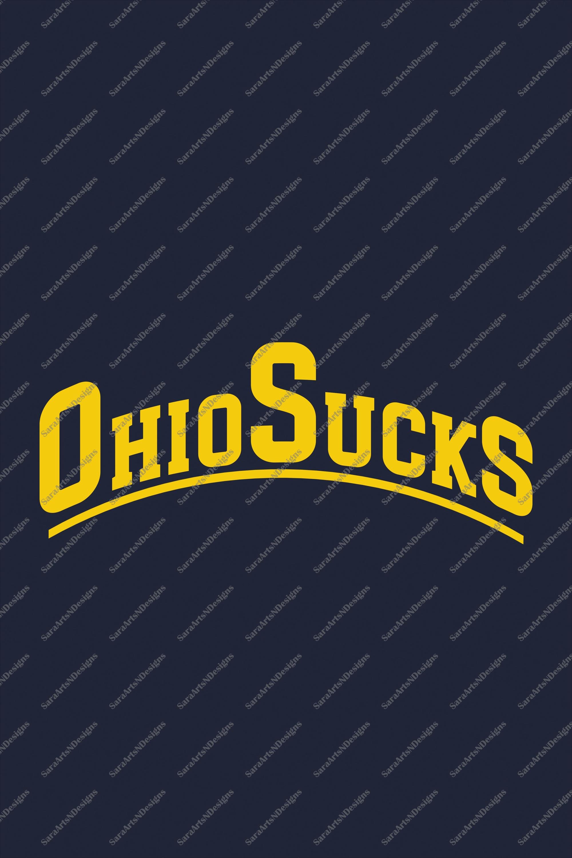 Ohio Sucks PNG SVG | Michigan 2023 National Champions | for Michigan ...