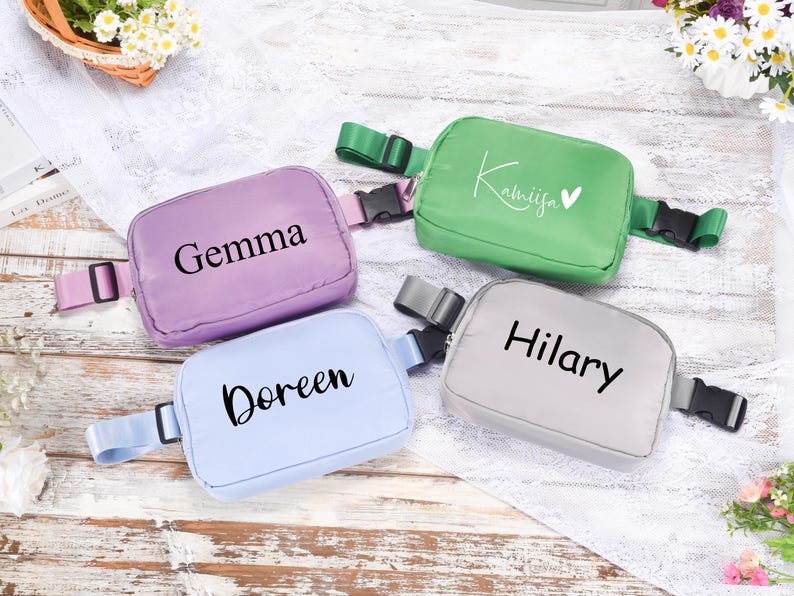 Custom Fanny Pack: Personalized Bachelorette Party Accessory - Etsy