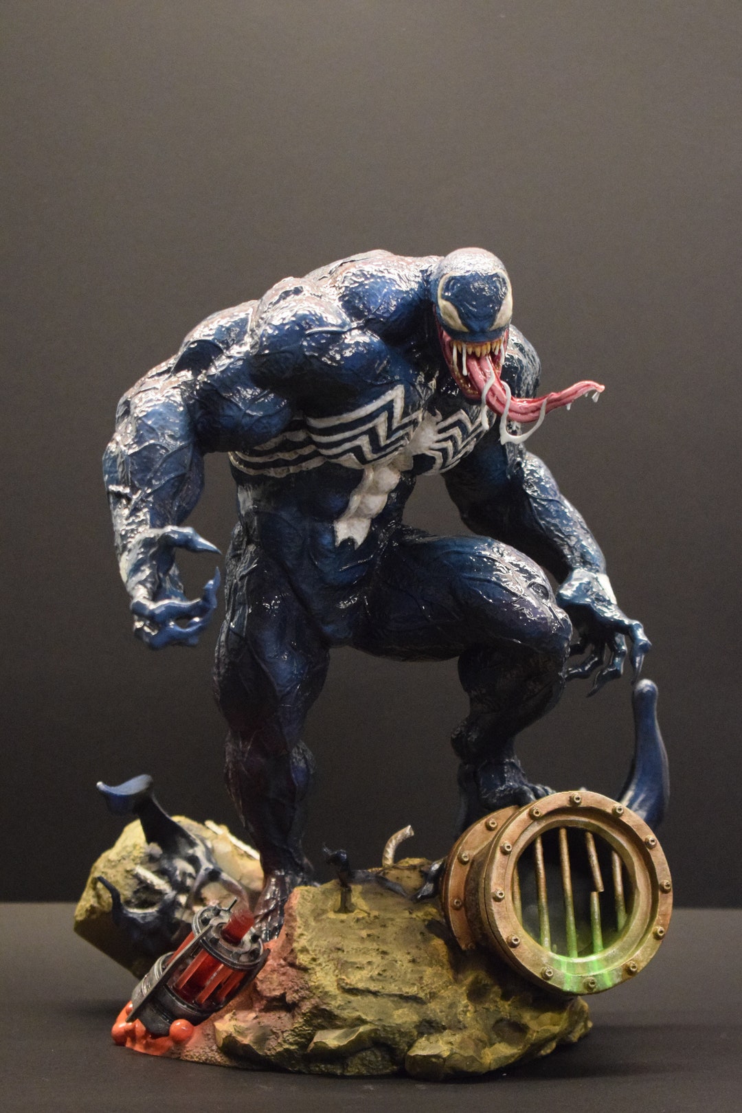 Venom Resin Statue - Etsy