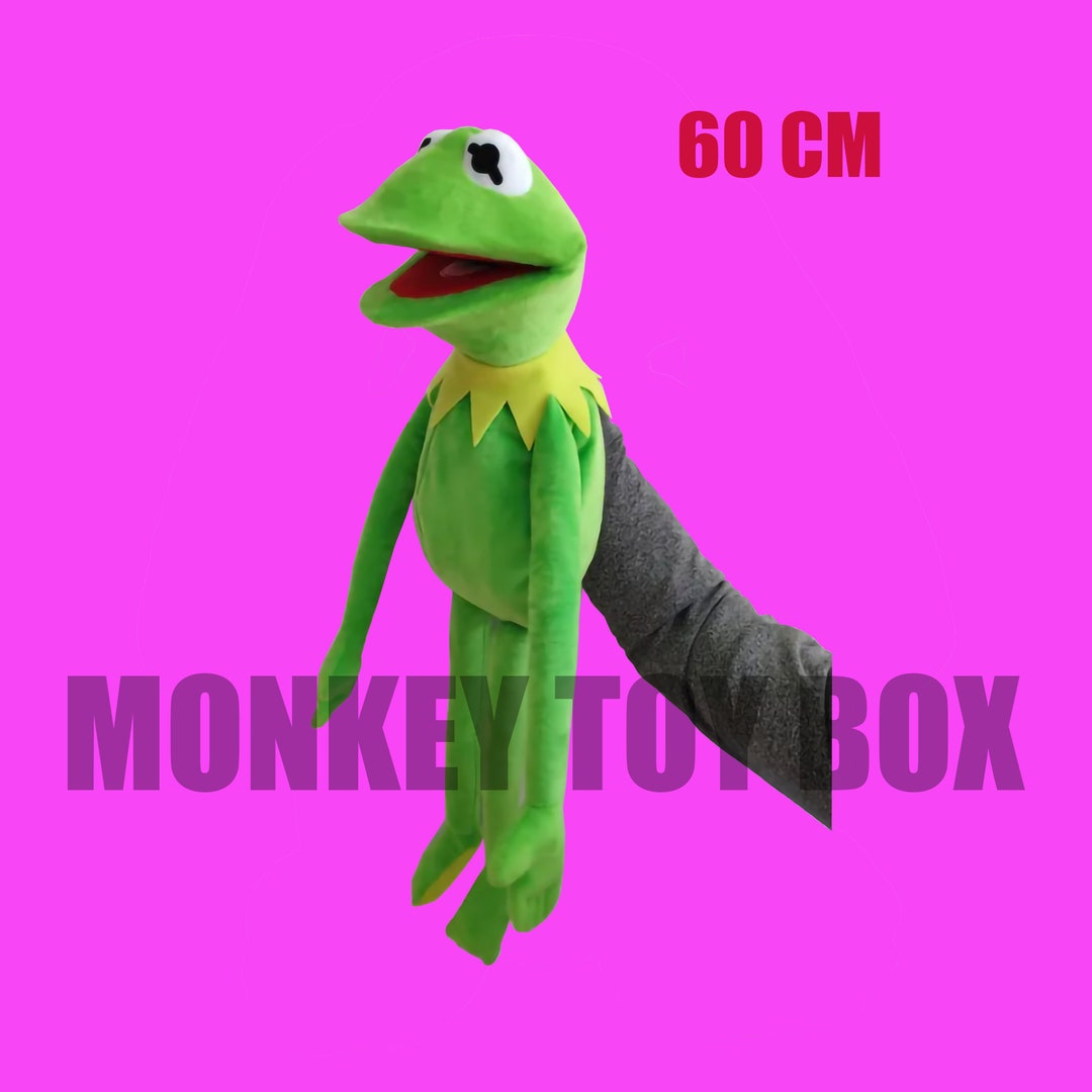 Sesame Street Kermit Plush Hand Puppet - Etsy UK