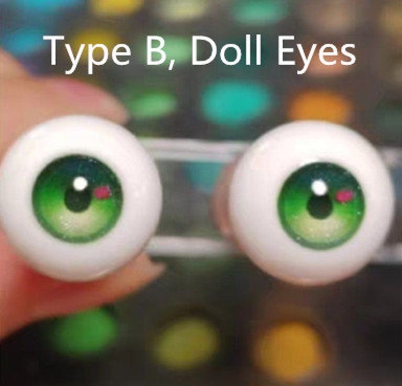 Realistic Doll Eyes Resin Eyes,cute Anime Eyes Bjd Eyes 10mm 12mm 14mm ...