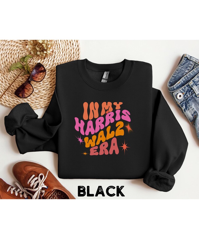In My Harris Walz Era Sweatshirt, Harris Walz 2024, Harris for ...