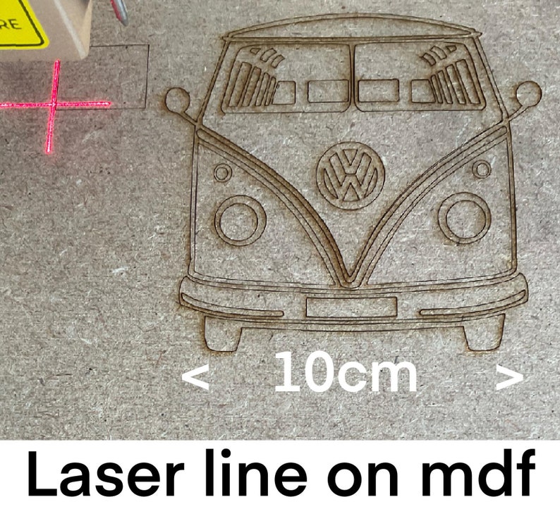 VW T1 Svg File Laser Engraving or Line Drawing Lightburn Ready - Etsy
