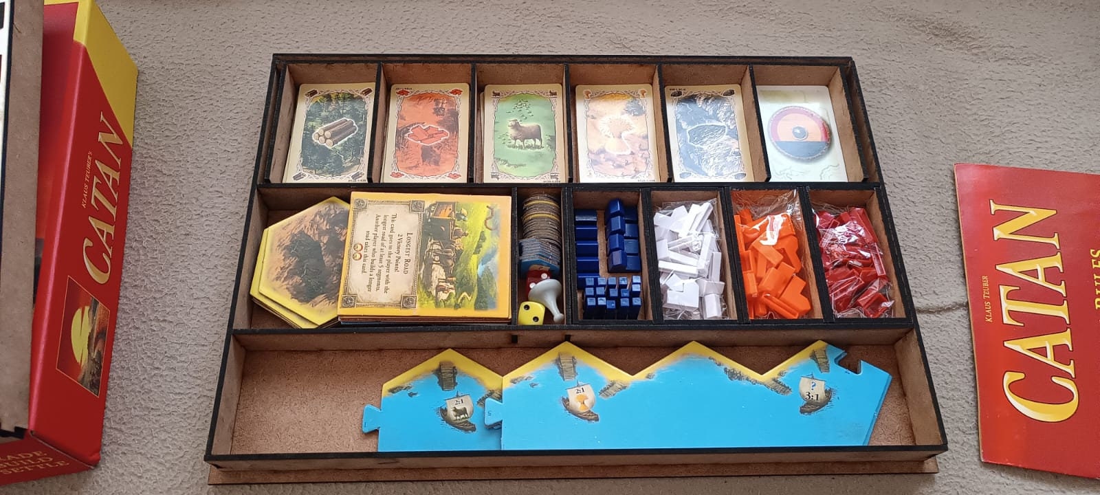 Catan Board Game Box Laser Cut - Etsy