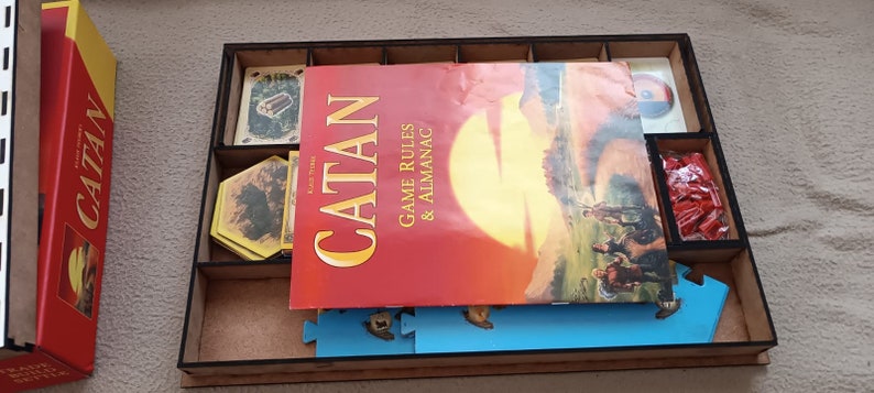 Catan Board Game Box Laser Cut - Etsy