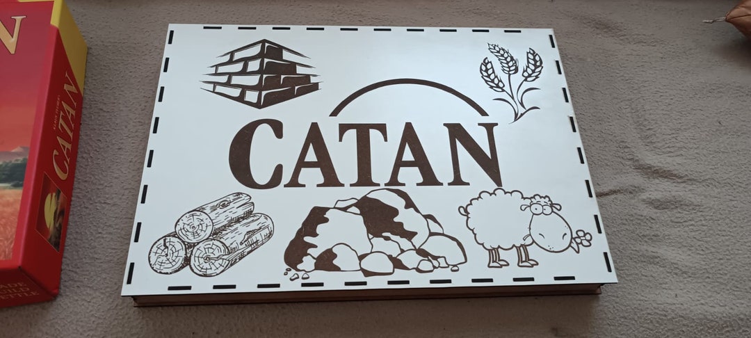 Catan Board Game Box Laser Cut - Etsy