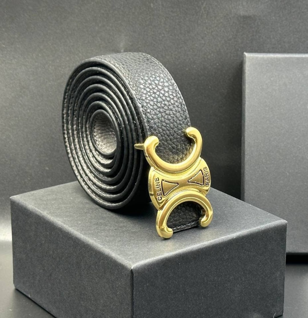 Luxury Design Belt Buckle New Business Genuine Two-layer Cow Leather ...